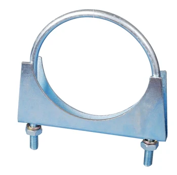 Customized Stainless Steel U Shaped Pipe Clamps Half Fittings Hose Pipe ...