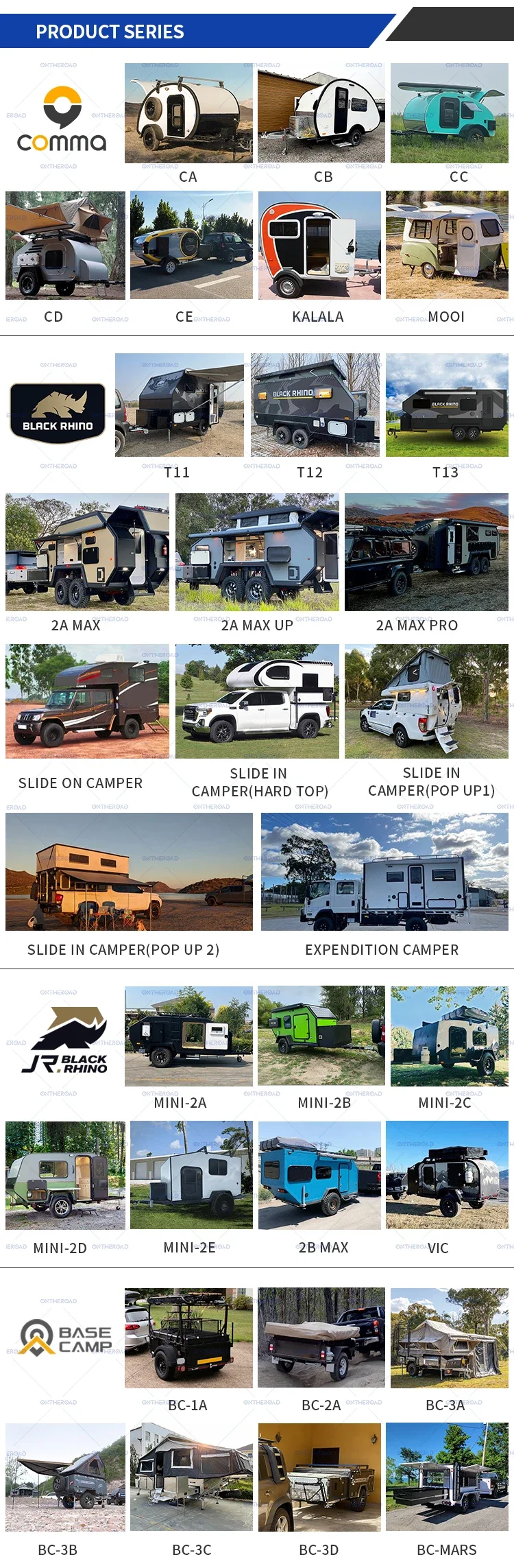 Abs Hard Shell Rooftop Tent for 4x4 RV Truck - Modern Offroad Camper