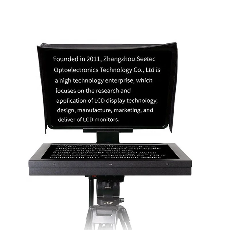 Oem Factory Customized 15 17 20 22 Inch Prompter Teleprompter Mirror ...
