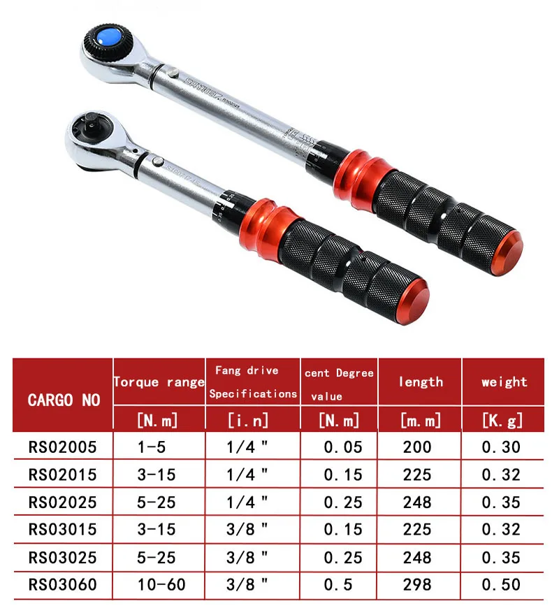 Mini Torque Wrench Ratchet Head Kg Torque Wrench Factory Spot 1/4" 1 ...