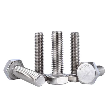 Stainless Steel Bolt And Nut M16 X 100 M10x125 316 Grade M38 M26 Perno ...