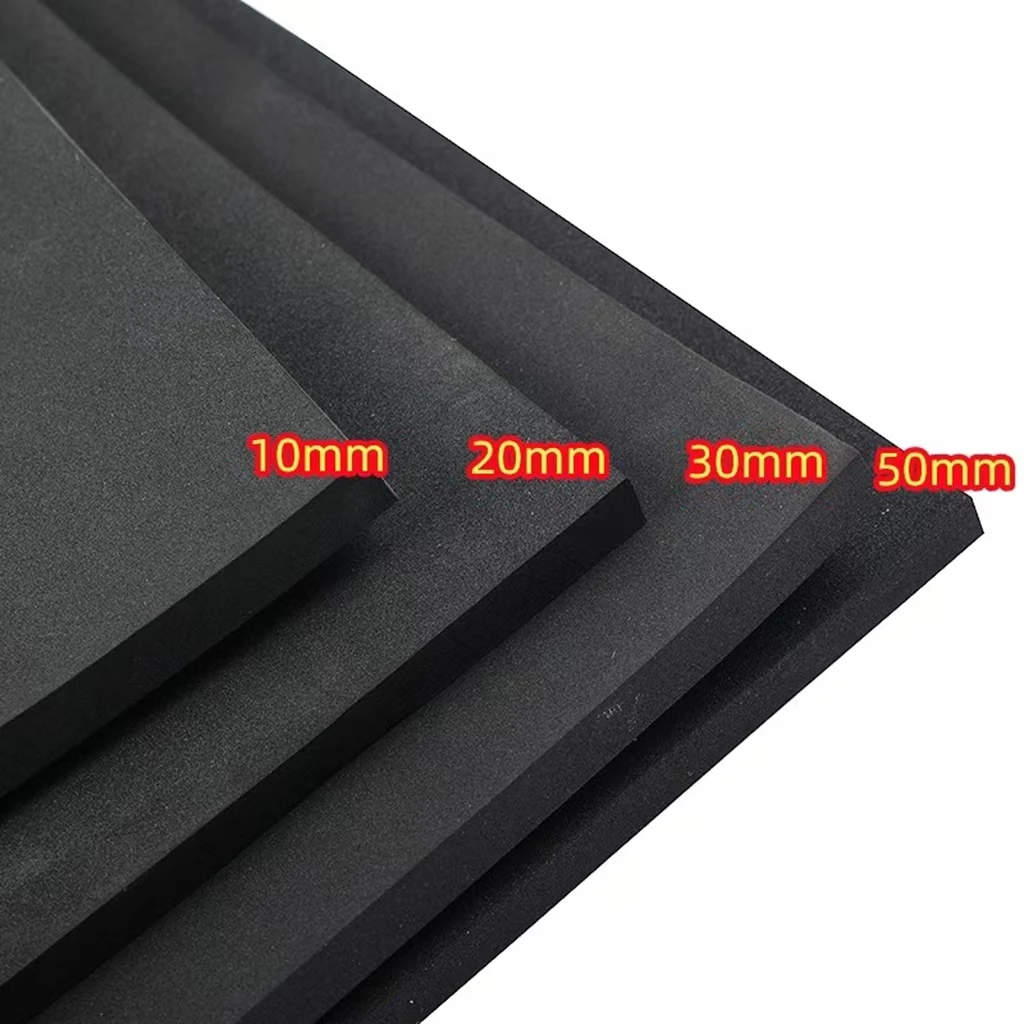 Oem Black 1~10mm Thickness Silicone/epdm/cr/eva/pe Sponge Rubber Foam Sheet Roll - Buy Silicone ...