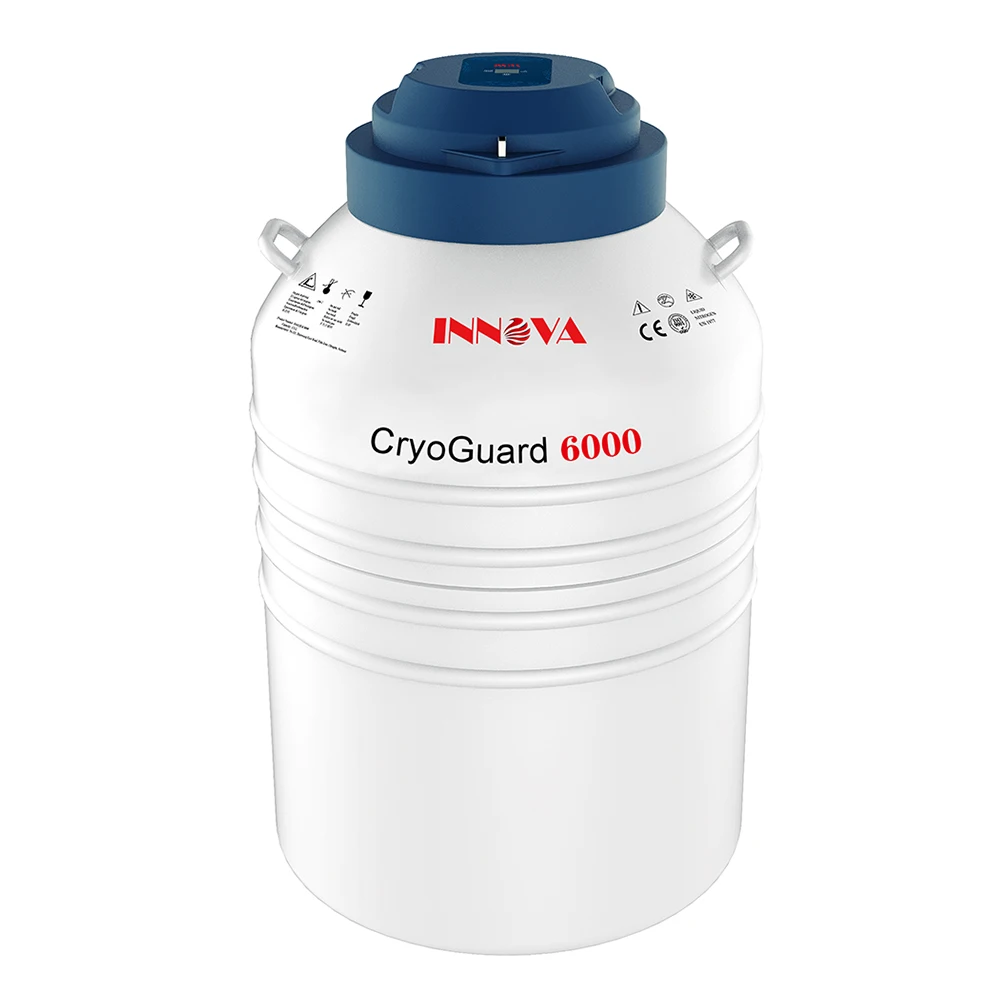 Innova CryoGuard 6000 Liquid Nitrogen Tank with Temperature & Liquid ...