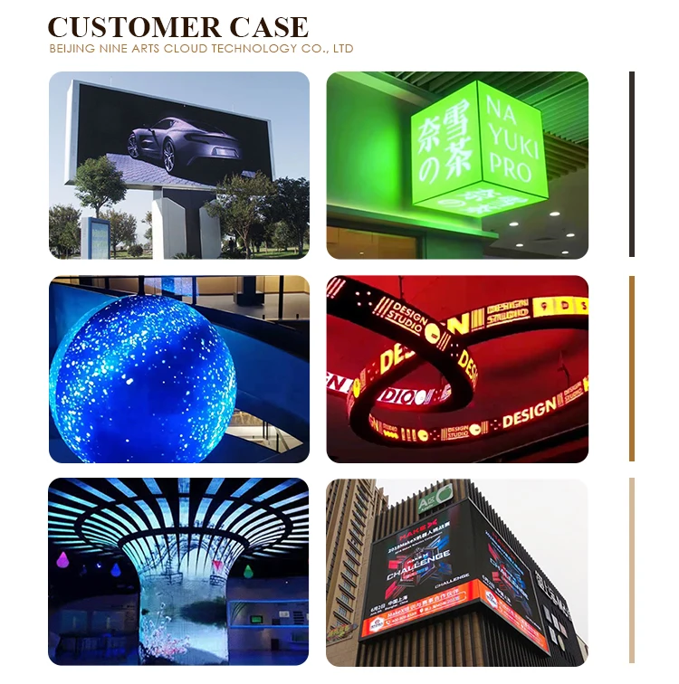 3d Interactive Led Tile Screen Display Full-color Dynamic Floor Screen ...