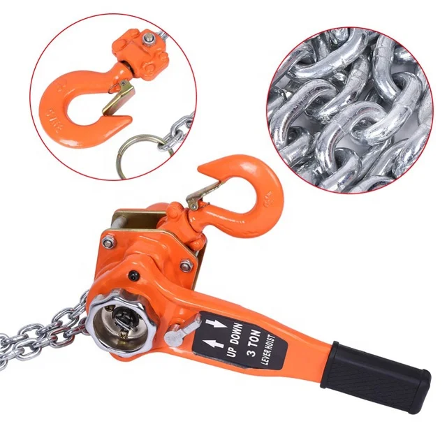 Manual Chain Block - 0.75 Ton to 9 Ton Vl Lever Hoist