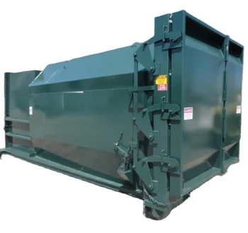 Garbage Compactor Waste Collection Truck Station Mobile Compression ...