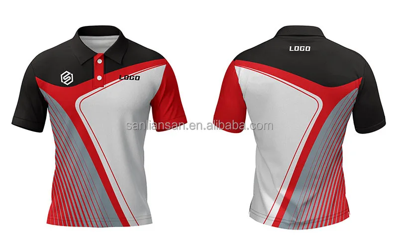 Custom Sport Tee Full Sublimation Golf Jersey Men's Polo Shirts - Buy ...