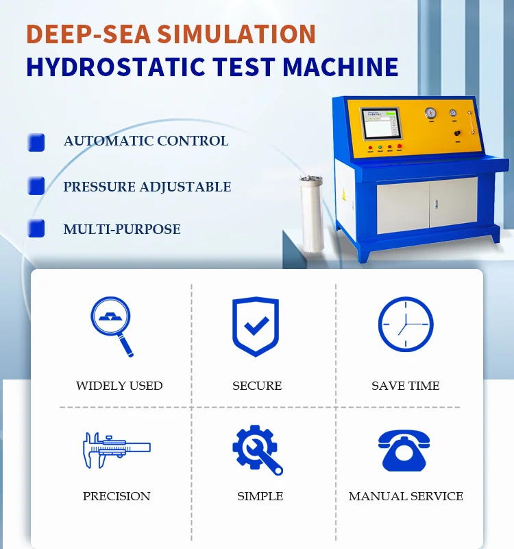 Deep-sea Simulation Hydrostatic Test Machine,Hydraulic Test Equipment ...