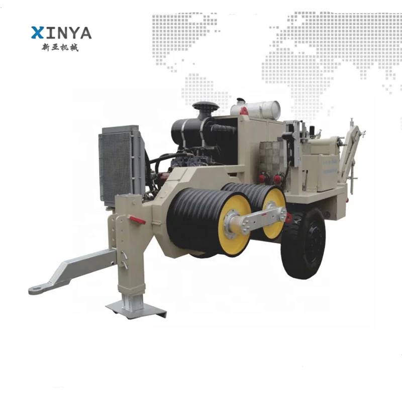 Overhead Line Stringing Tools Hydraulic Cable Puller For 220kv ...