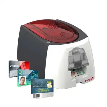 Customization Single Side Plastic Thermal Bank Smart Id Badge Card ...