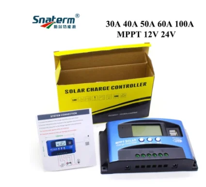 Mppt Solar Charge Controller 12v 24v 30a 40a 50a 60a 100a Solar Regulator Solar Light Solar ...