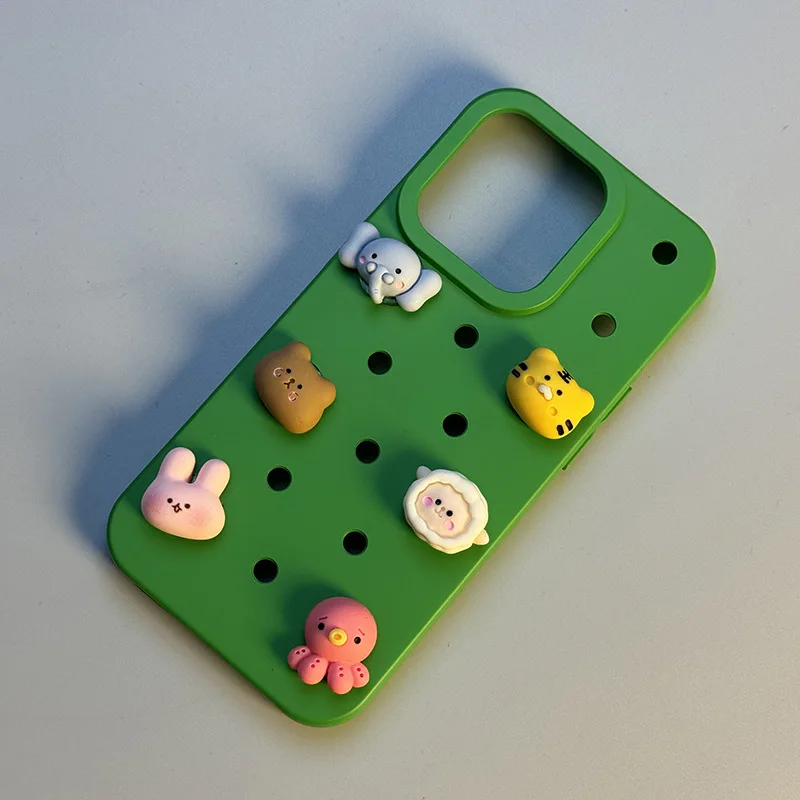 Fun Phone Case with Charms - 3D Crocs DIY for Iphone