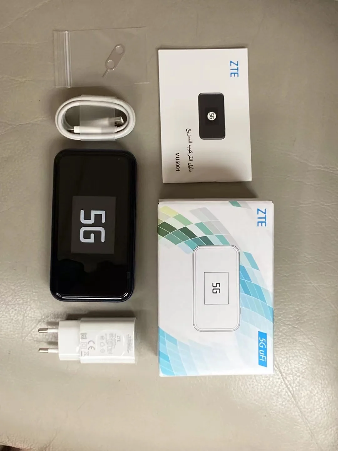 原装解锁户外路由器中兴mu5001 5g Cpe路由器，带电源银行nsa/sa Wifi6最大32用户1800mbps - Buy 中兴 ...