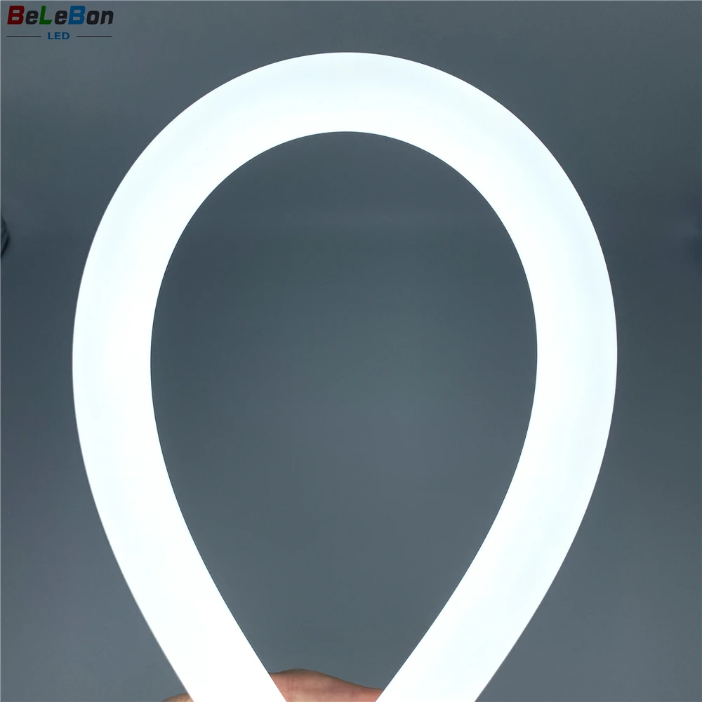 DC12V DC24V 360 Degree Neon Strips Round Silicone Neon Rope Circular ...