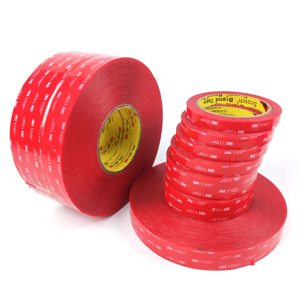 3m 4910 Multiple Sizes 3m Vhb Double Sided Acrylic Clear 1.0mm Thickness Foam Tape - Buy 3m Vhb ...