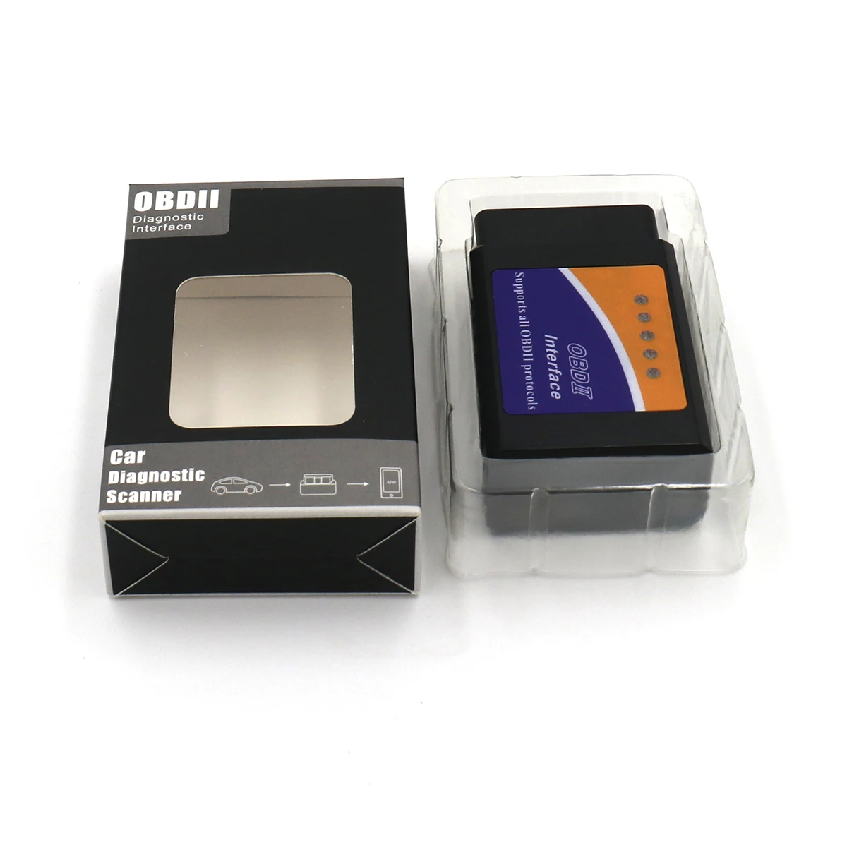 Vehicle Car Engine Rpm Diagnostic Tool Elm327 Obd2 Obd Interface Auto ...