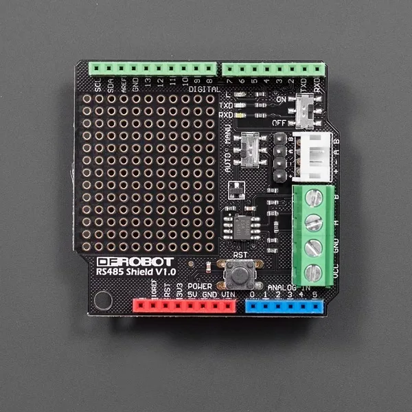 Dfrobot Ttl To Rs485 Expansion Board Uart Serial Port Module Compatible With Arduino With Switch