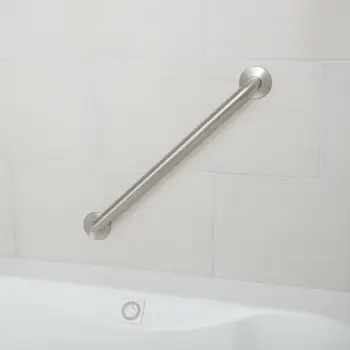 Stainless Steel Bathroom Safety 32-inch Grab Bar With Concealed Screws ...