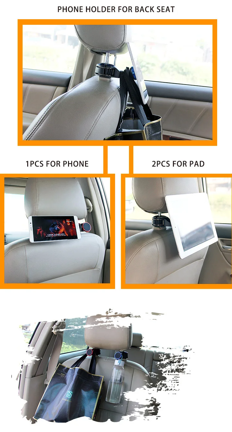 Car Hook Latch Hidden Hook Multi-functional Magnetic Mobile Phone Stand ...
