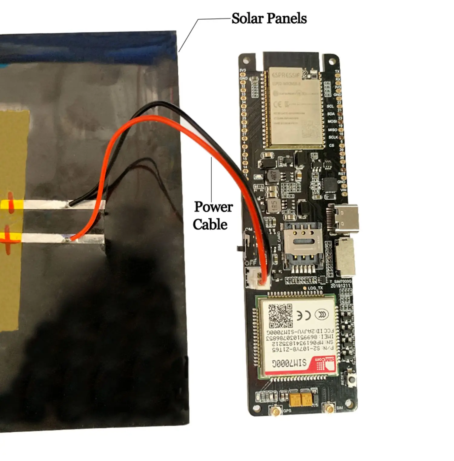 LILYGO TTGO T-SIM7000G ESP32-WROVER-B Wireless Communication Module ...