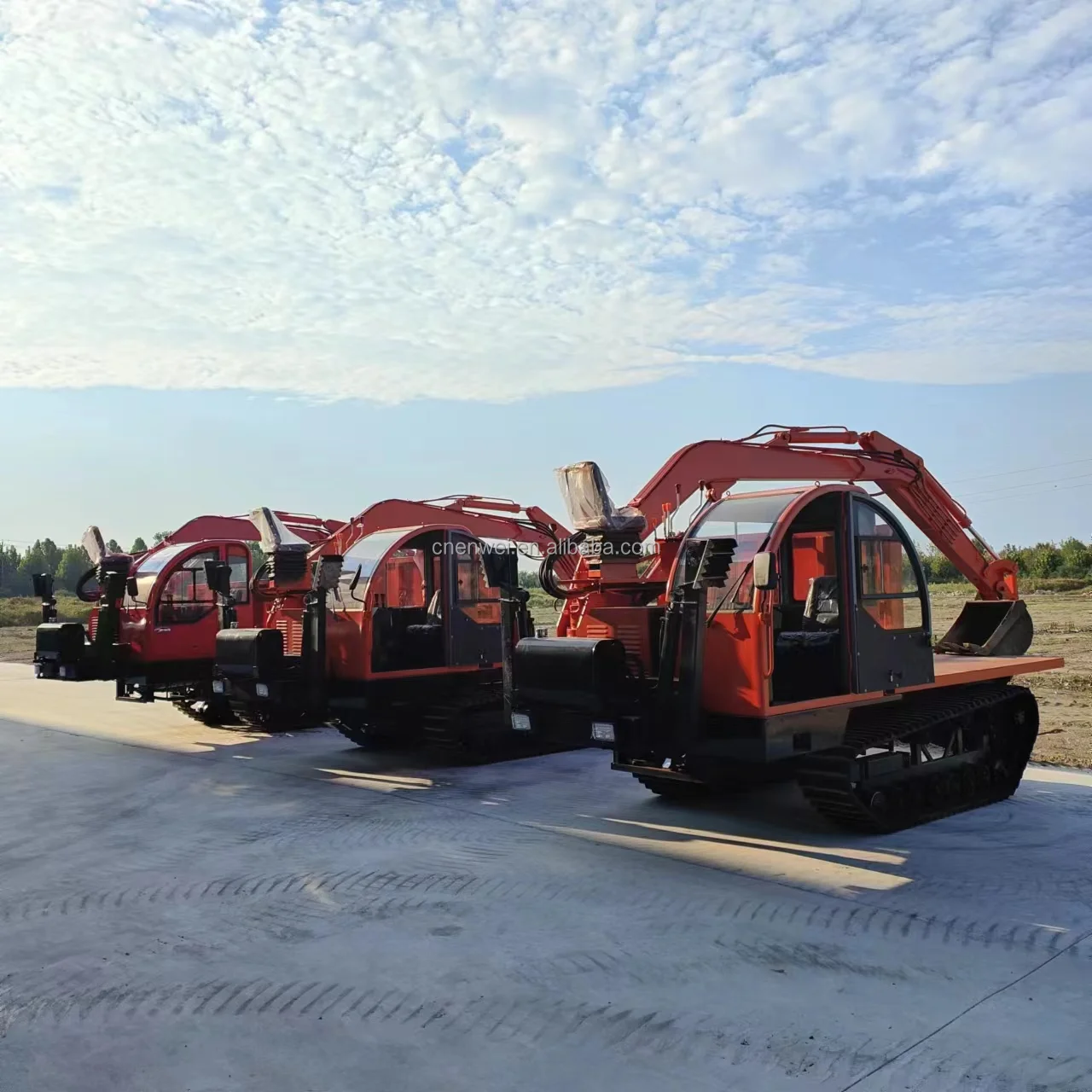 Hydraulic Small Dumper Moving Earth Rock Loader With Excavator Arm ...