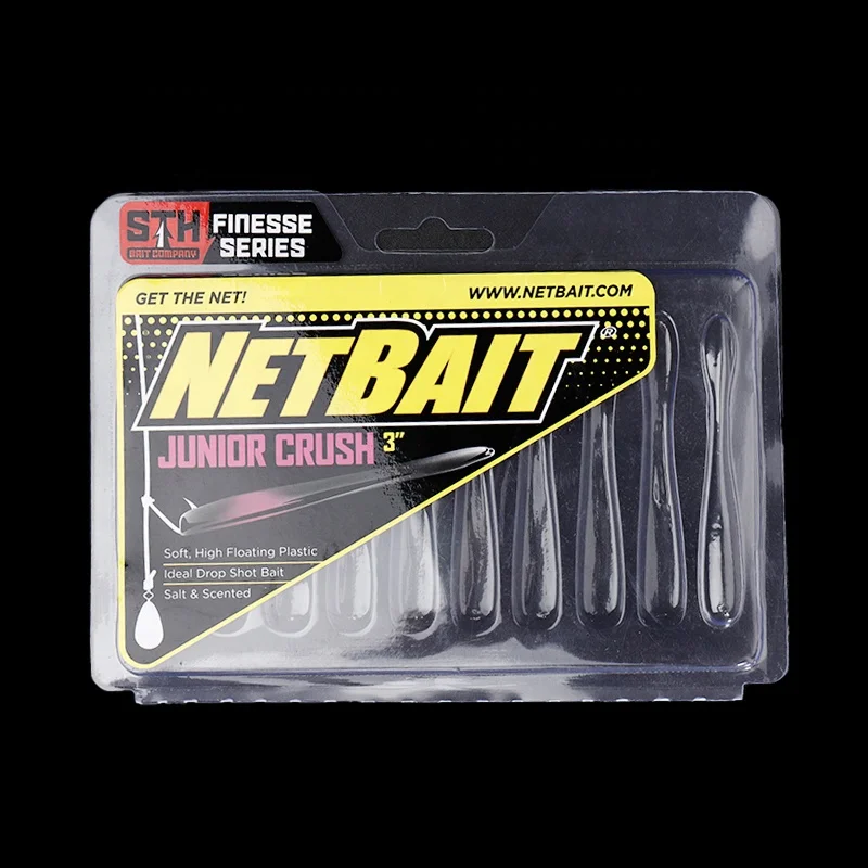 Custom Swim Bait Clamshell Packaging for Fishing Lures