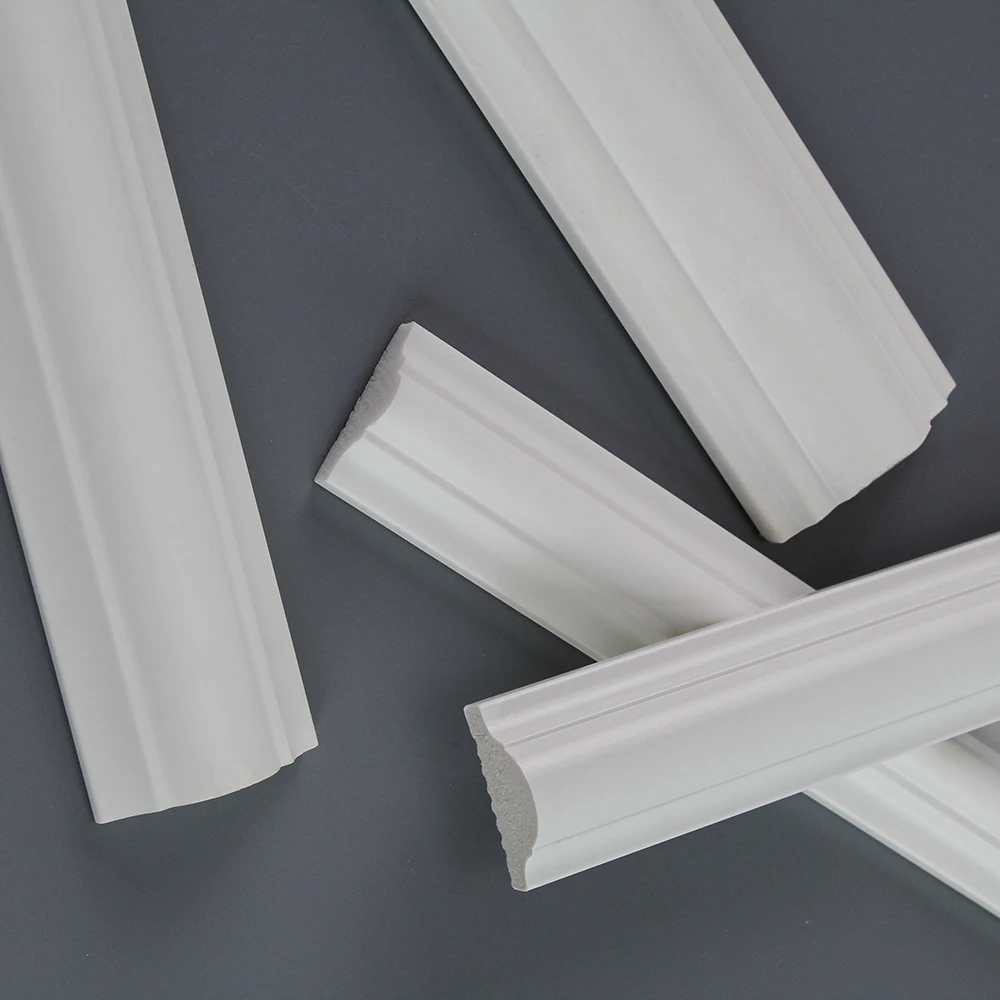 Modern Polystyrene Mouldings Flooring Decorative Moulding PS Line Trim ...