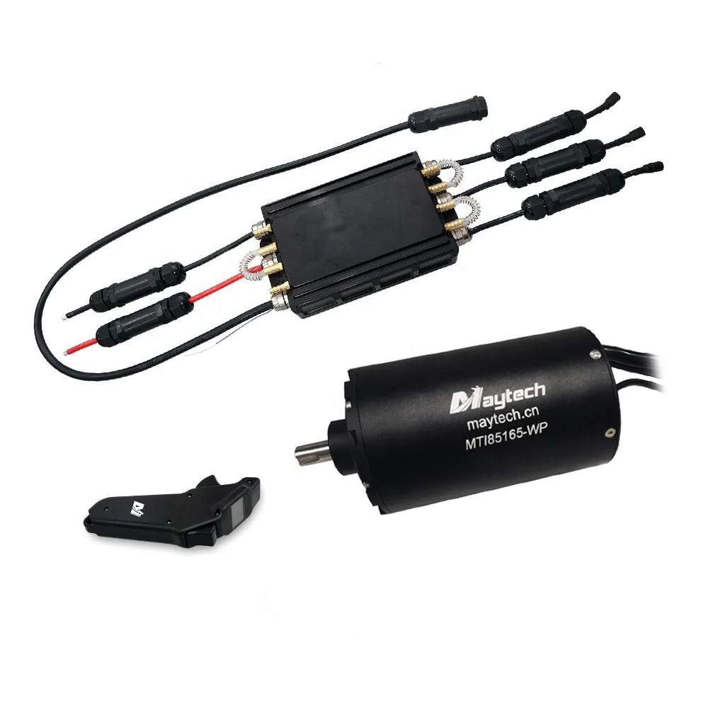 Maytech Waterproof Brushless Motor 10.5kw 85165 200kv Inrunner Engine ...