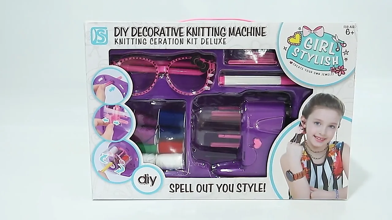 Jh Hand Rope Diy Bracelet Making Kits Braiding Device Combination Rope ...