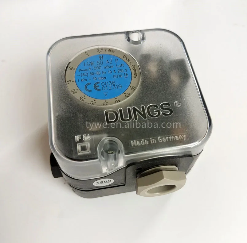 Lgw3a4 Lgw10a4 Lgw50a4 Lgw150a4 Dungs Pressure Switch Pmax 500mbar For Gas Burner Spare Parts ...