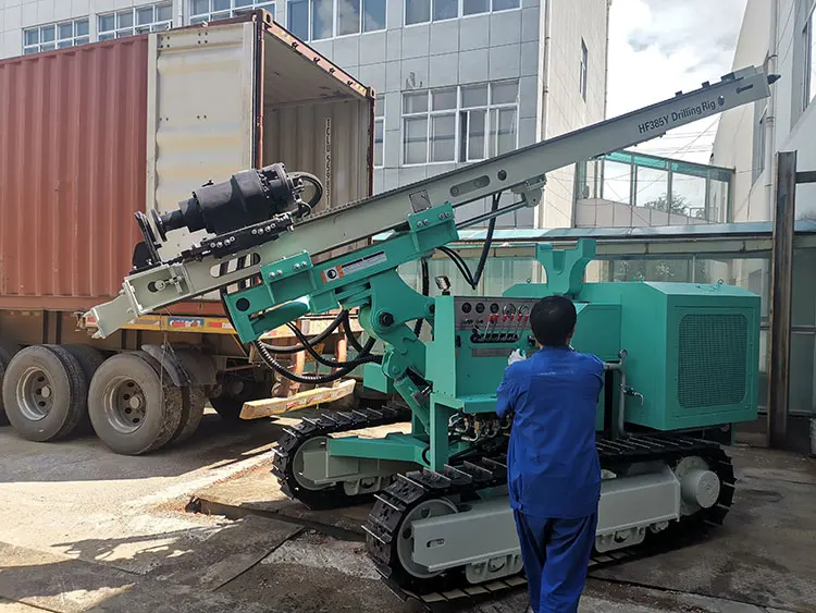 High Quality Hydraulic Borehole Photovoltaic Solar Piling Rig Pile ...