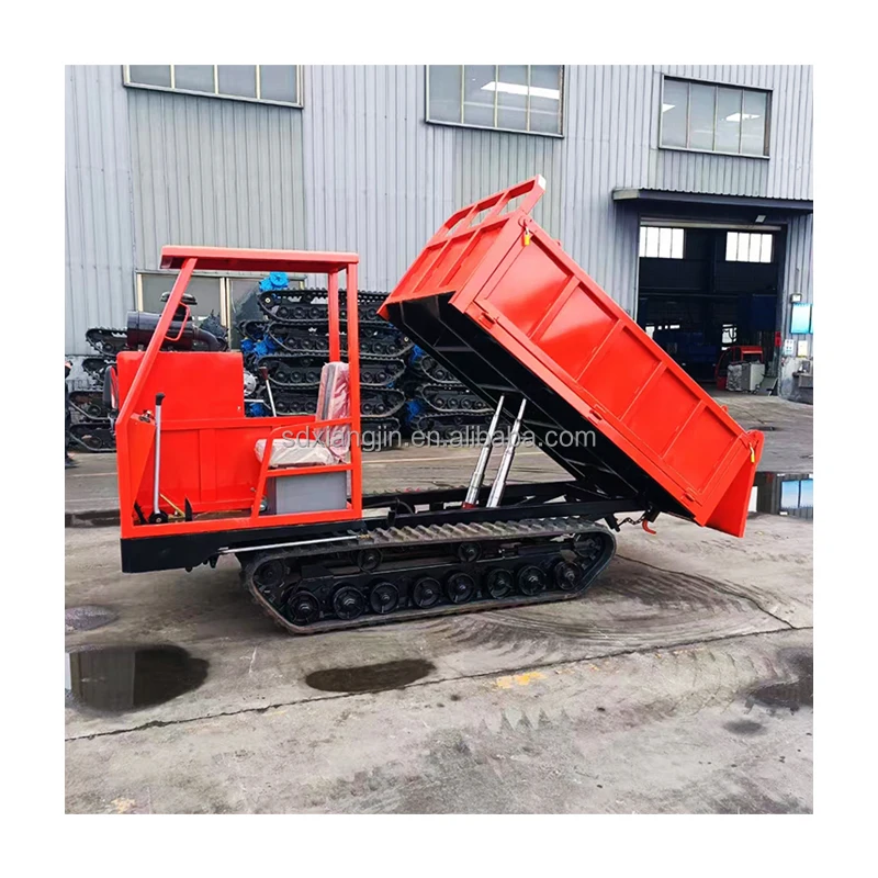 Mini Rubber Crawler Dump Truck Mini Tippers Track Dumper - Buy Sand ...