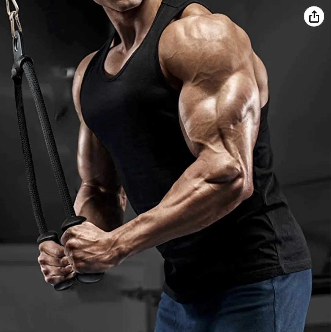 Wholesale Gym Tricep Rope Cable Attachments Lat Pull Down Strength ...