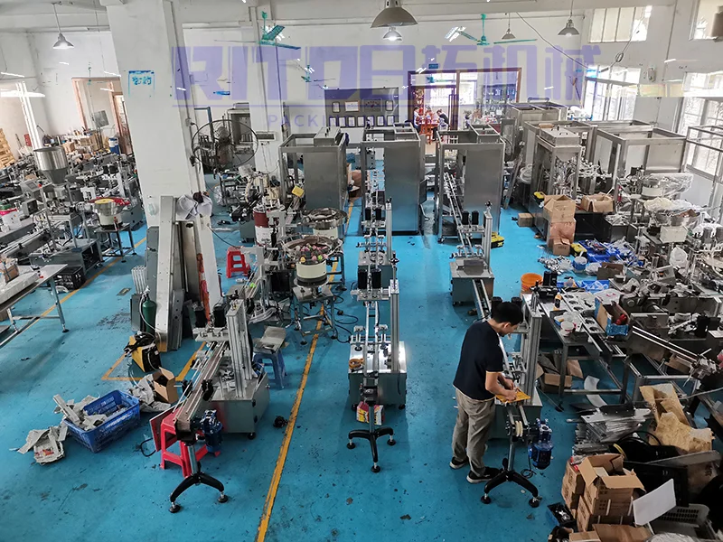 Electric Top-Loader Case Packer Easy to Operate for Food Beverage ...