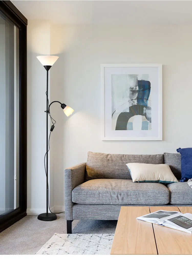 Uplighter Plastic Floor Lamp,Standing Lamp Mother And Son Light With ...