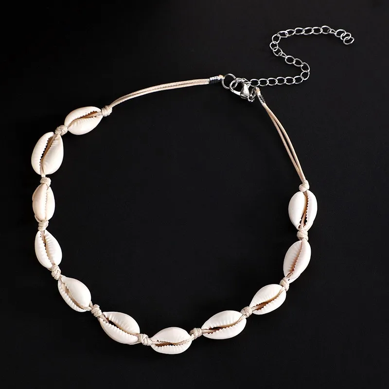 Bohemian Rope Necklaces - Handmade Conch Seashell Jewelry