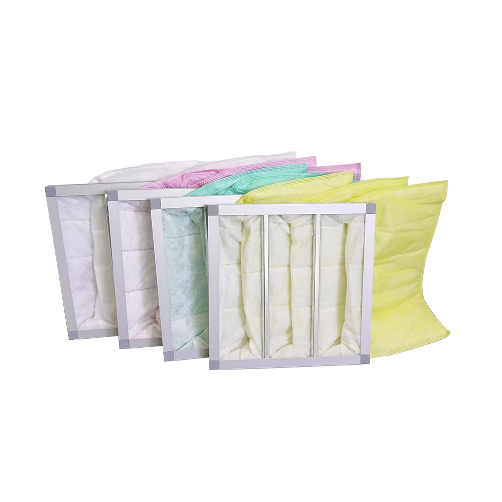 Hvac System F5 F6 F7 F8 F9 Fiberglass Bag / Pocket Air Filters - Buy ...