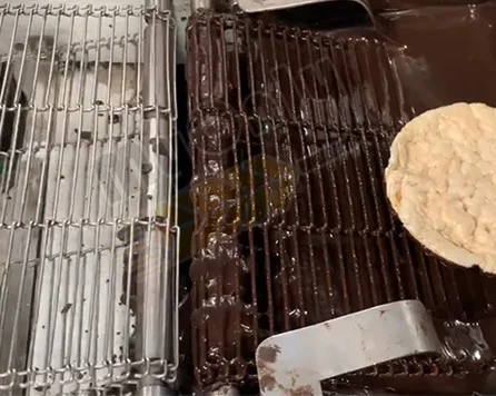 Table Top Enrobing Food Cooling Tunnel - Efficient Chocolate Coating