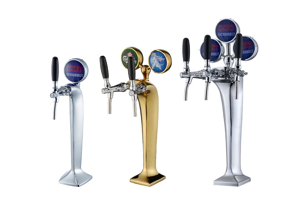Stainless Steel Single Tap Snake Beer Tower Column Draft Beer Dispenser ...