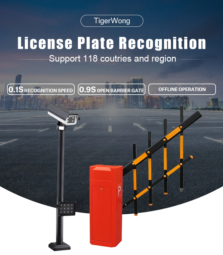 Security LPR ANPR CCTV Camera - License Plate Recognition System with ...
