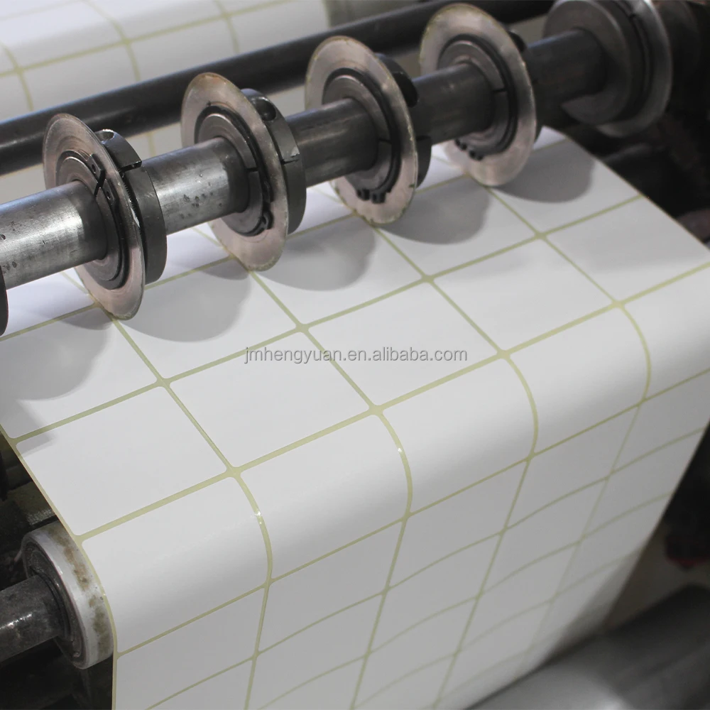 Custom Color Size 2x1 50x25mm Barcode Sticker Adhesive Label Paper ...