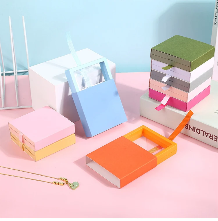 Cheap Boxes Sliding Cardboard Drawer Boxes Customized Paper Jewelry ...