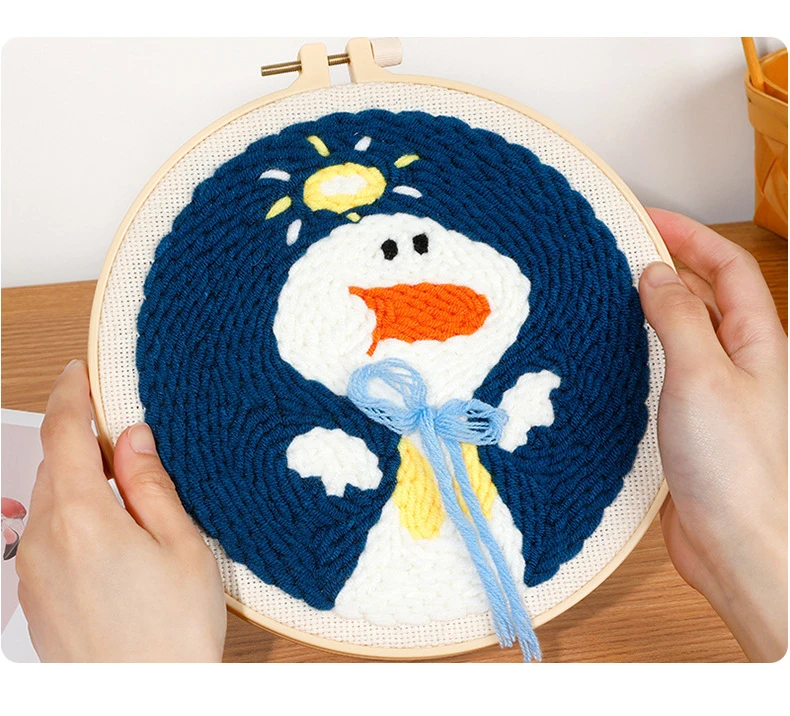 High Quality Punch Needle DIY Handcraft Kit - Embroidery Cross Stitch ...