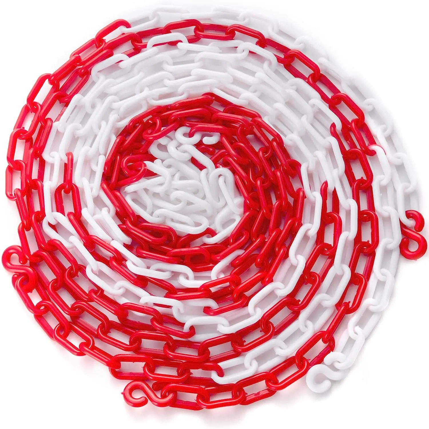 Plastic Gate Iplusmile 20ft Yellow Safety Barrier Chain - Heavy Duty ...