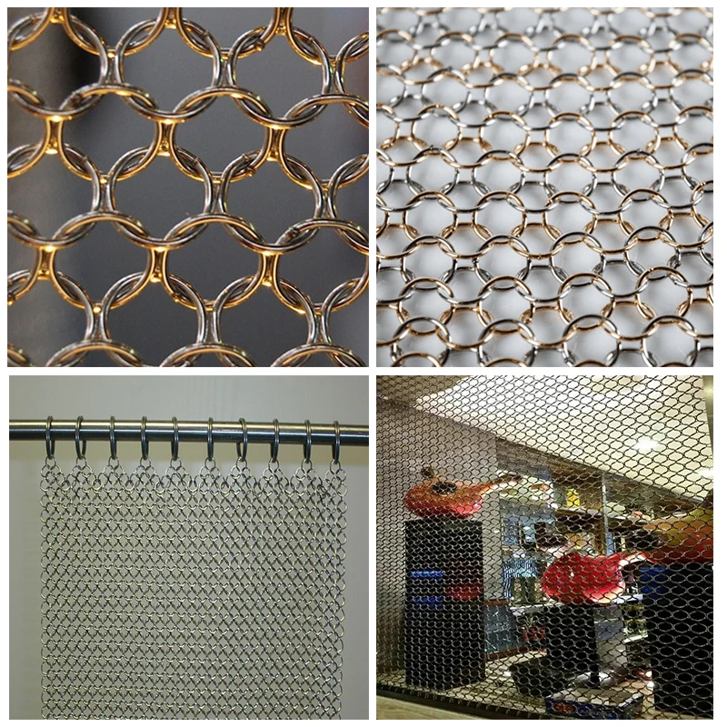 Wholesale High Quality Stainless Steel Chainmail Mesh Ring Mesh For ...