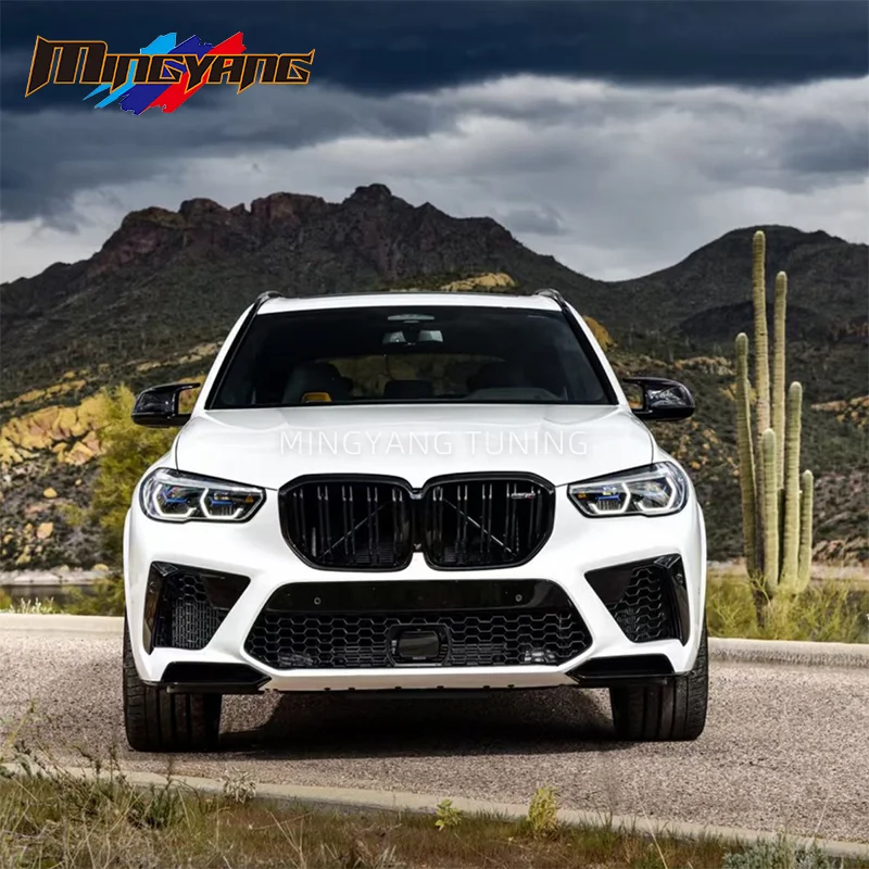 PP Plastic X5M Body Kit Upgrade G05 Bodykit Fender Headlight Hood Parts for BMW X5 G05 Body Kit ...