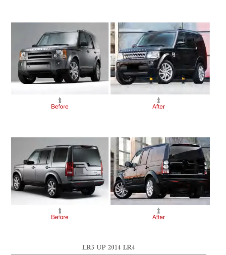 For Discovery 4 Facelift Kit Body Kit For Land Rover Discovery 3 2006 ...
