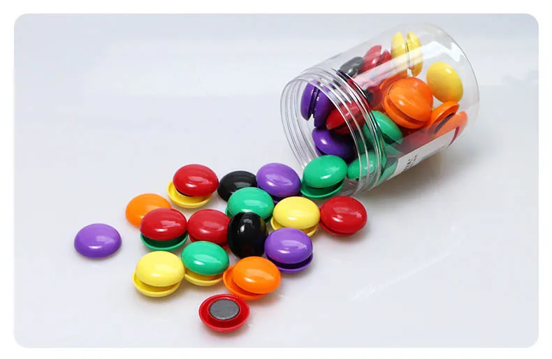 Office Whiteboard Accessories - Colorful Magnetic Buttons