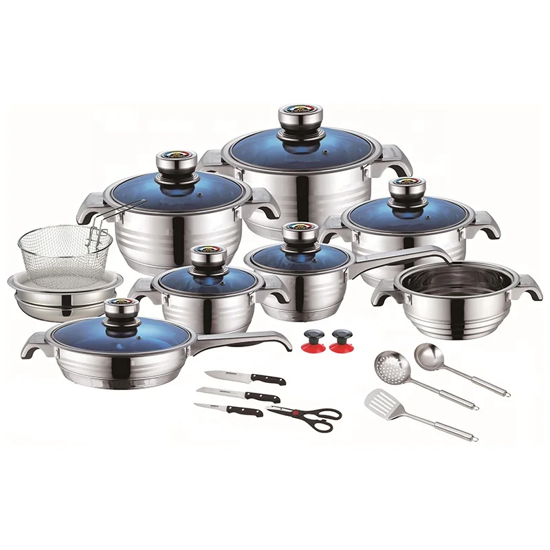 Factory Hot Sell High Quality 49 Piece Non Stick Cookware Set And ...