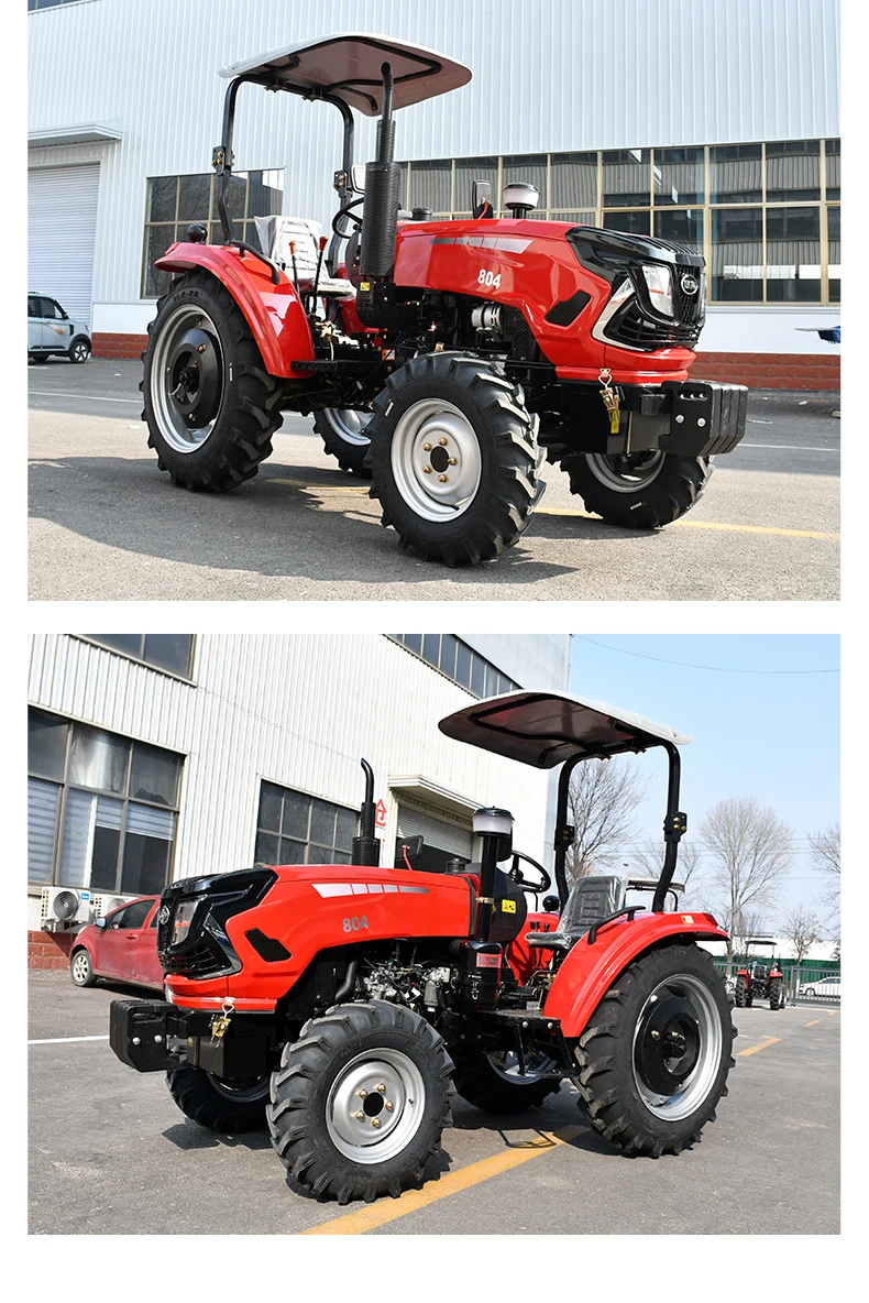 4x4 Massey Ferguson Agriculture Farm Tractor 4 Wheel Drive Tractors ...